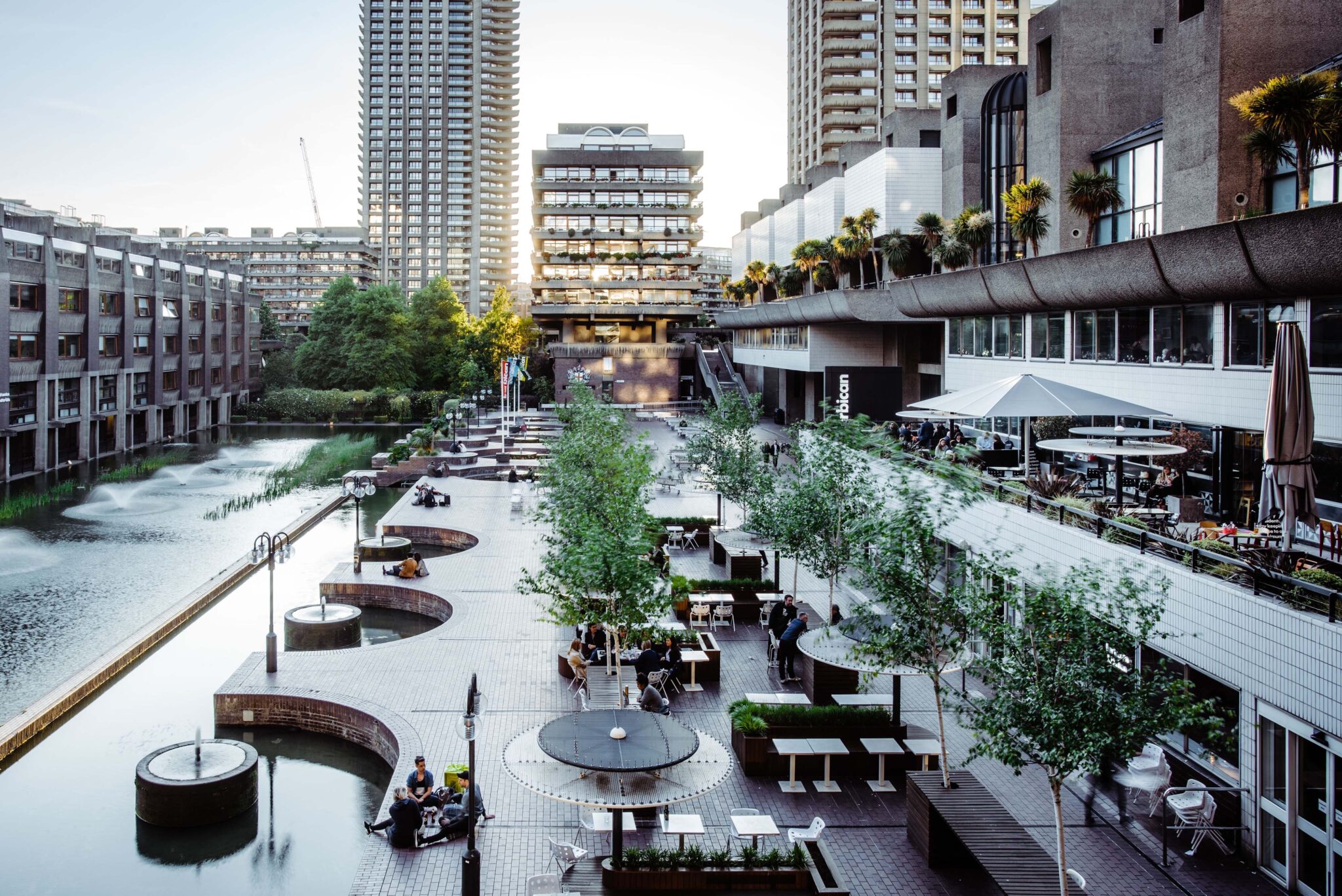 Barbican Lakeside Terrace - City of London