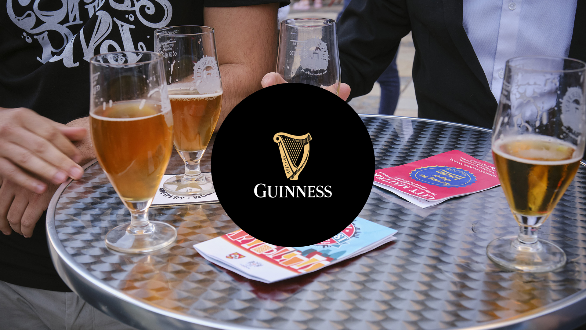 Guinness at City Beerfest - City of London